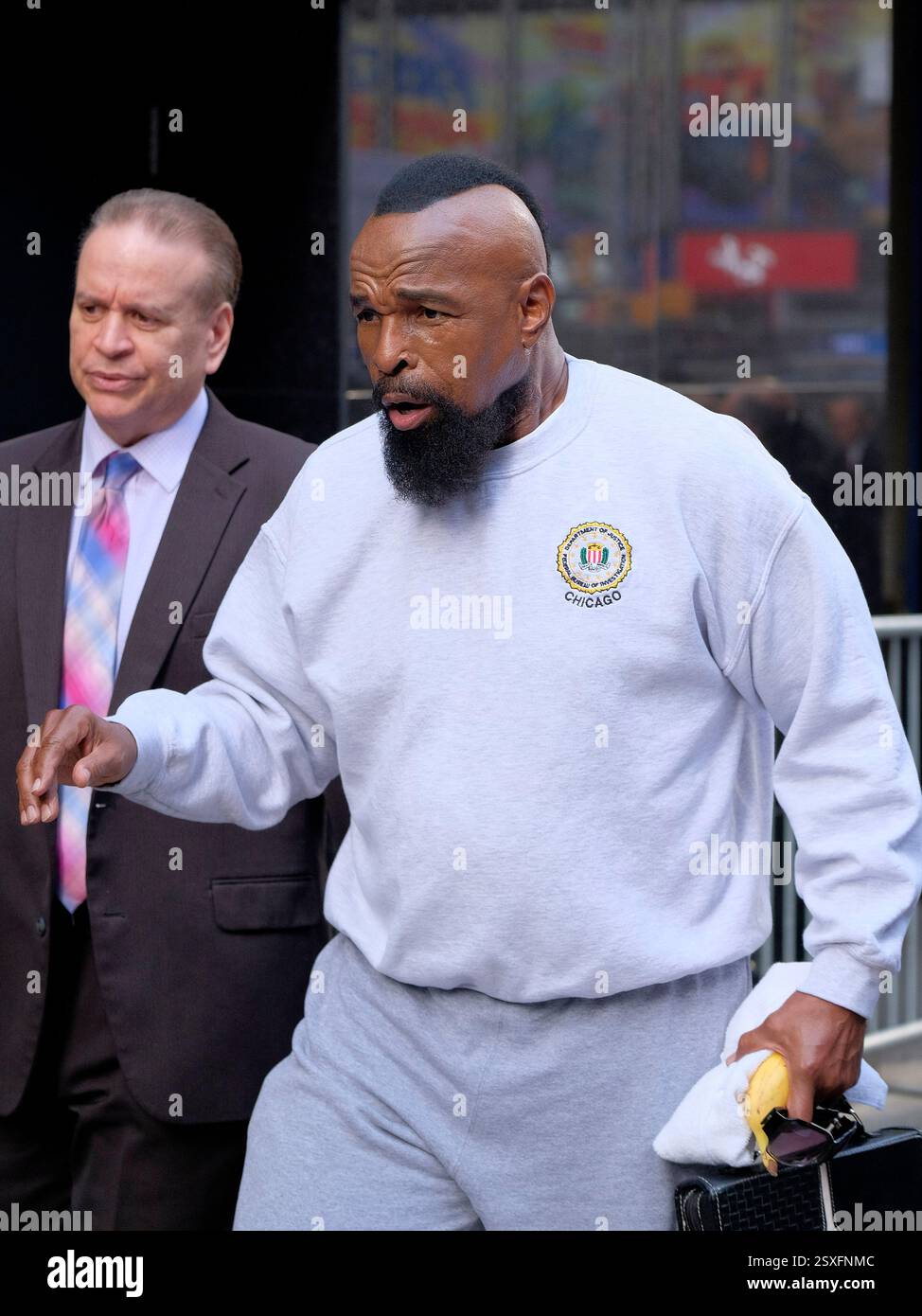 Actor Mr T (Laurence Tureaud) made an appearance at Good Morning ...