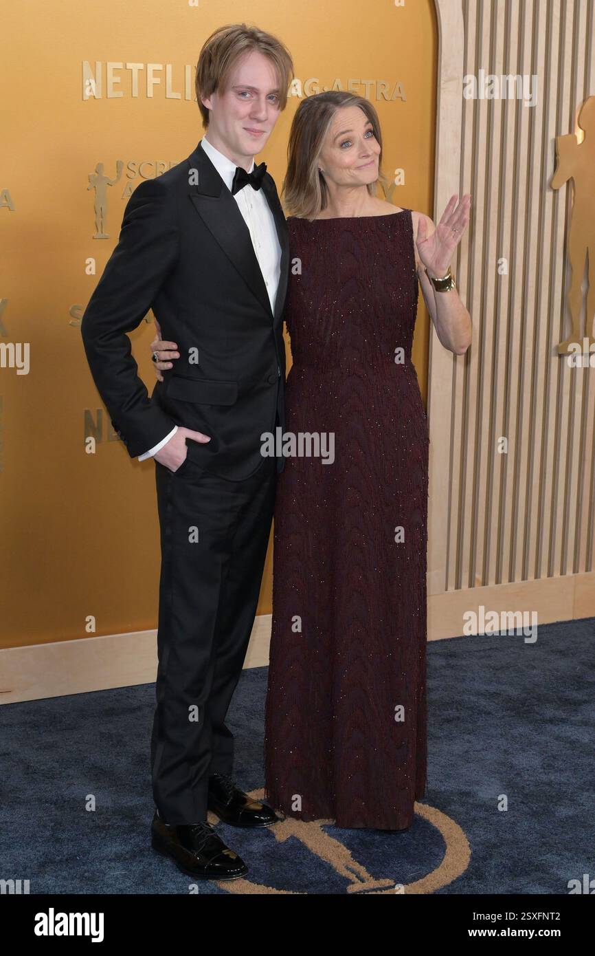 Charlie Foster, Jodie Foster at arrivals for The 31st Annual Screen ...