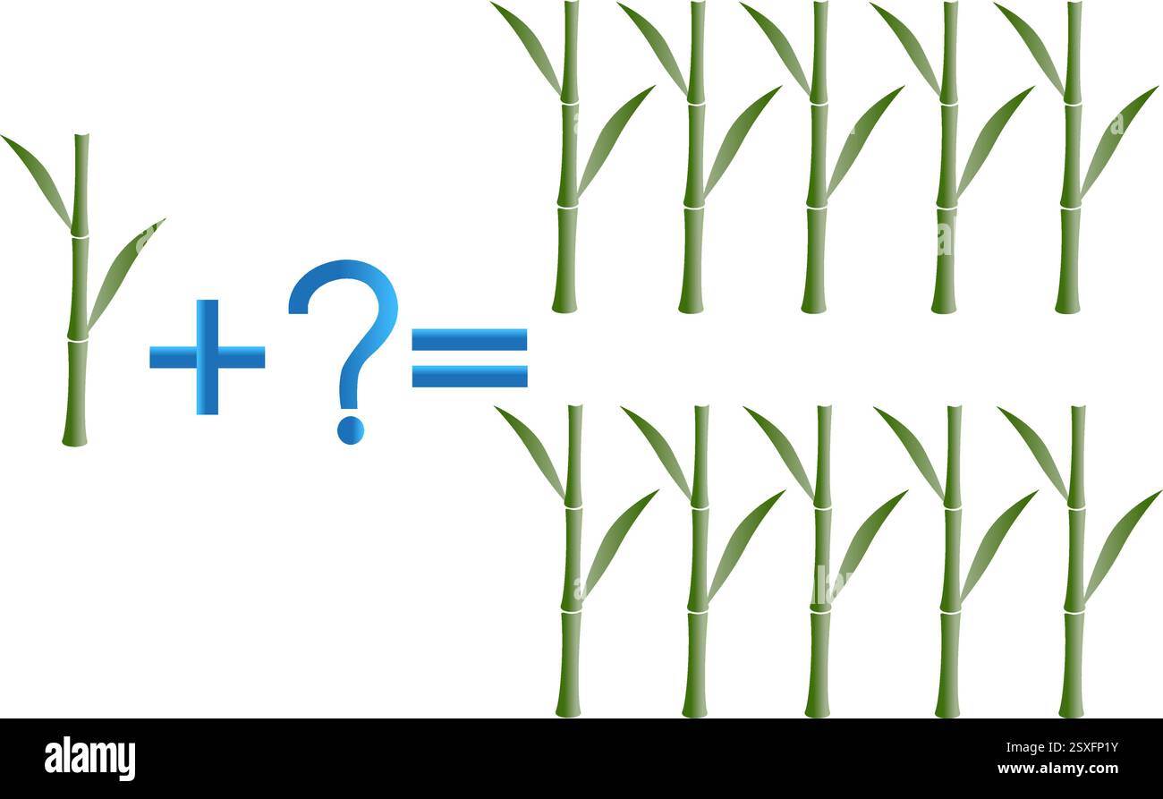 Bamboo example Stock Vector Images - Alamy