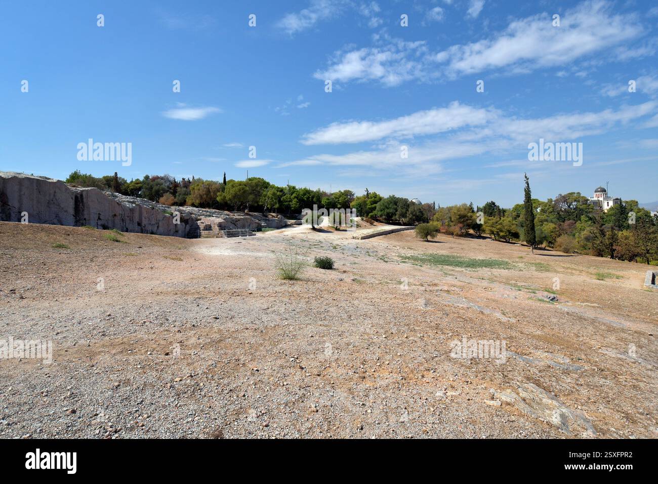 Athens, Greece - Pnyx - a historic place where democratic assemblies ...