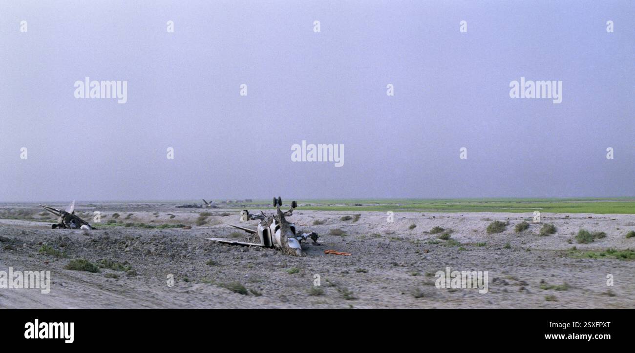 First Gulf War: 2nd April 1991 Destroyed Iraqi Air Force MiG-23 ...