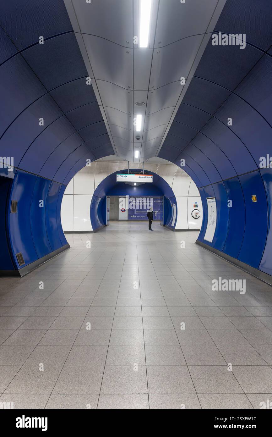 Stunning, new, quiet, empty, interconnections in blue and white between ...