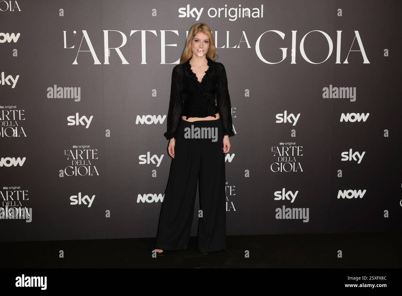 Rome, Italy. 24th Feb, 2025. Alma Noce attends the photocall of the ...