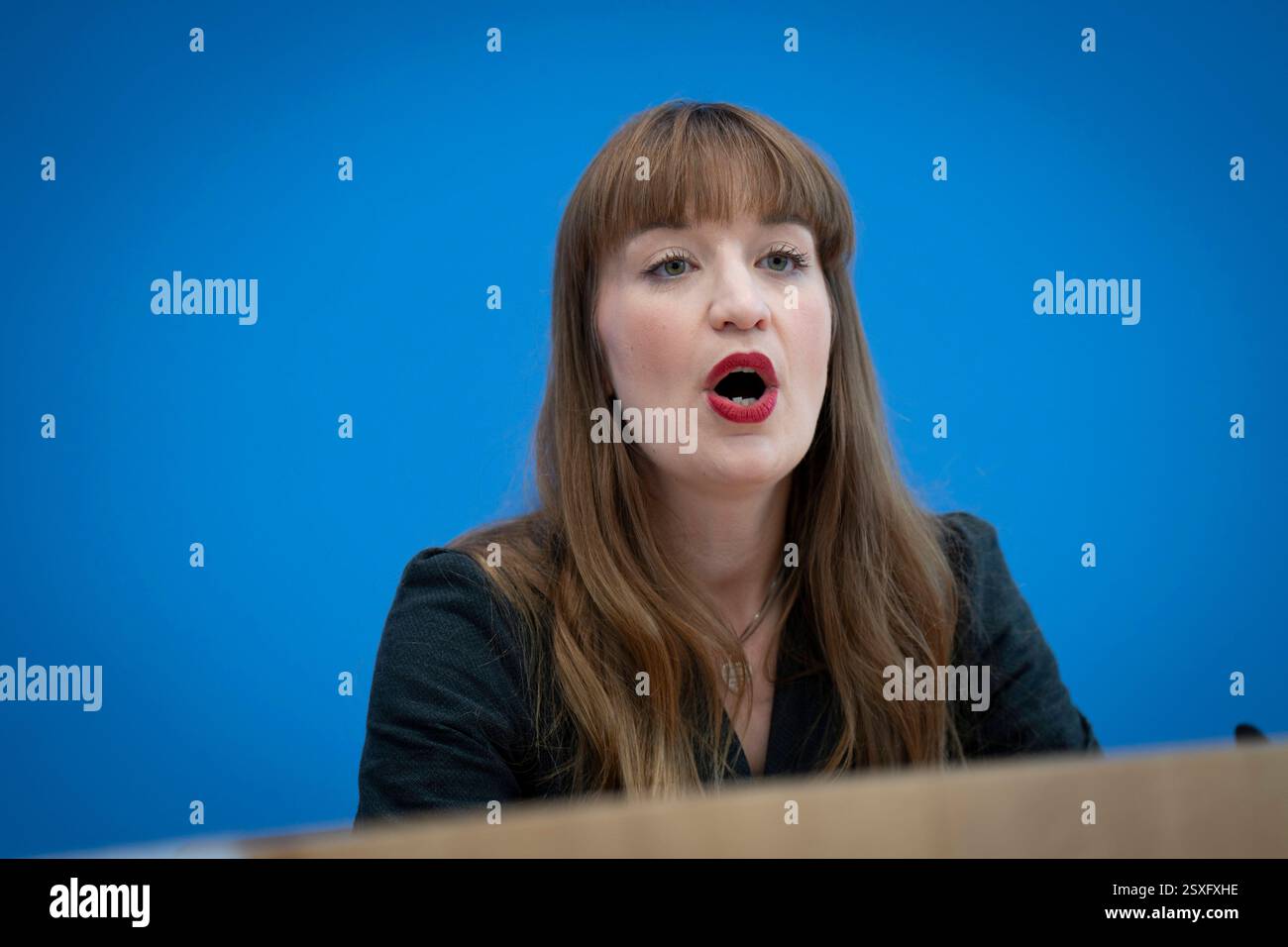 Wahlnachlese, Die Linke, Heidi Reichinnek Berlin, Bundespressekonferenz ...