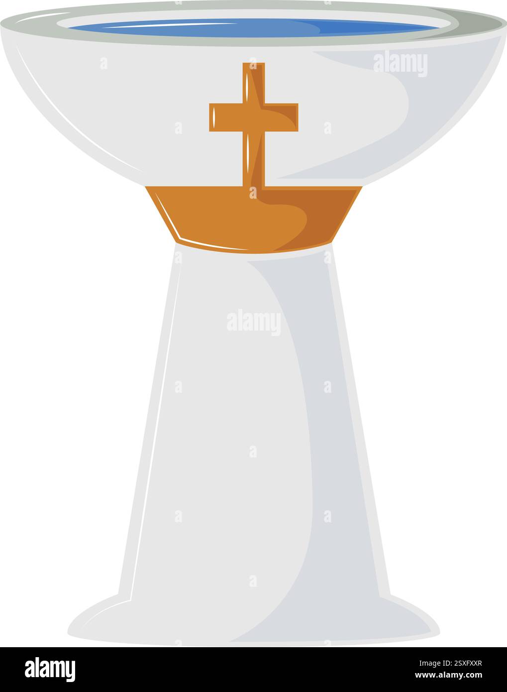 Baptism Water Religious Font Icon Stock Vector Image & Art - Alamy