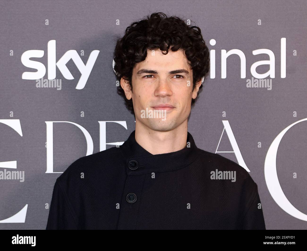 Rome, Italy. 24th Feb, 2025. Rome, Barberini cinema, photocall Sky ...