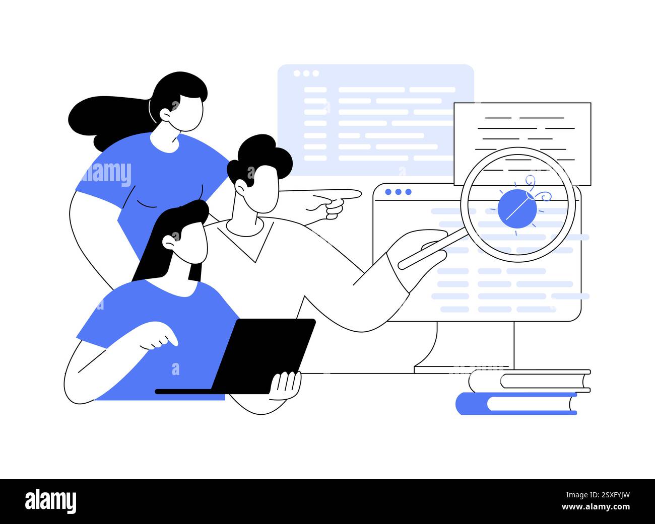 Software Testing Isolated Cartoon Vector Illustrations Stock Vector Image And Art Alamy