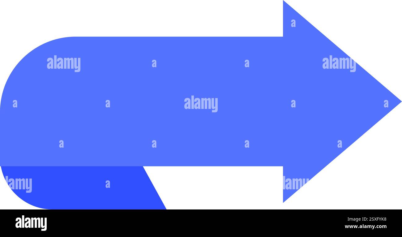 Arrow Box Bold Flow Icon Stock Vector Image & Art - Alamy