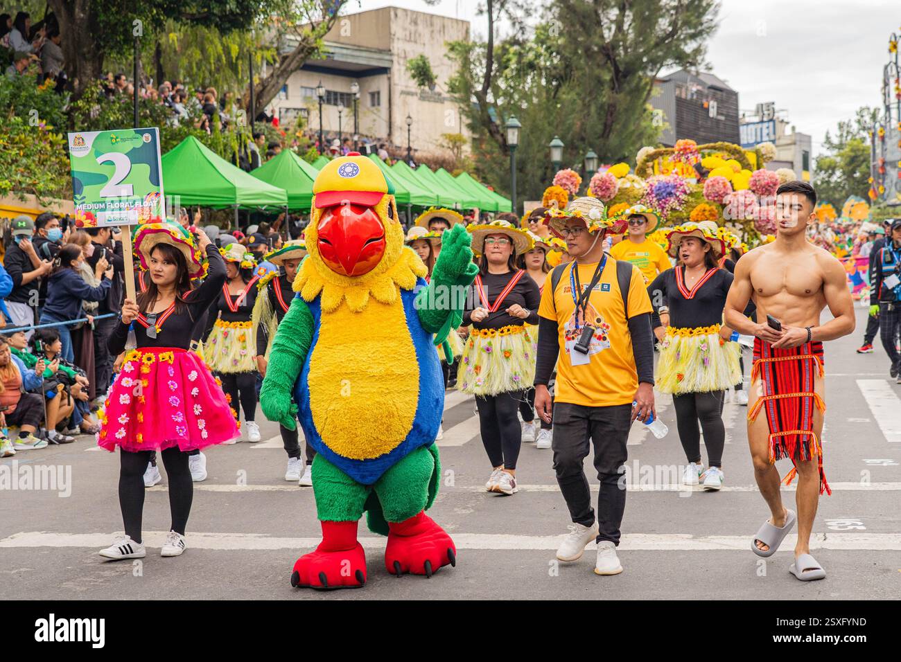 February 23, 2025, Quezon City, Quezon, Philippines: A mascot from the ...