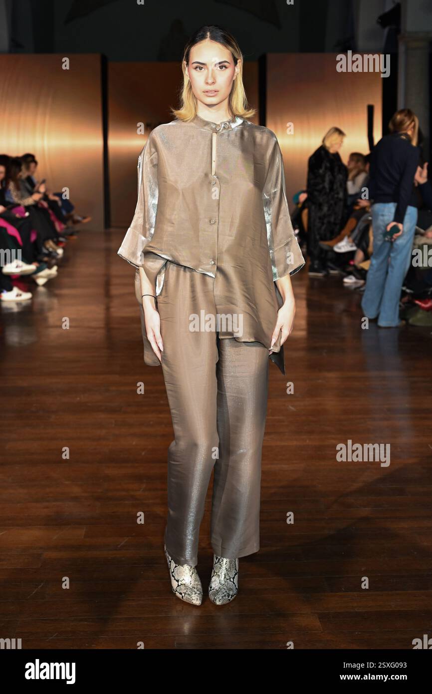 Milan, Italy. 24th Feb, 2025. Women's Fashion, Fall/Winter 2025 ...
