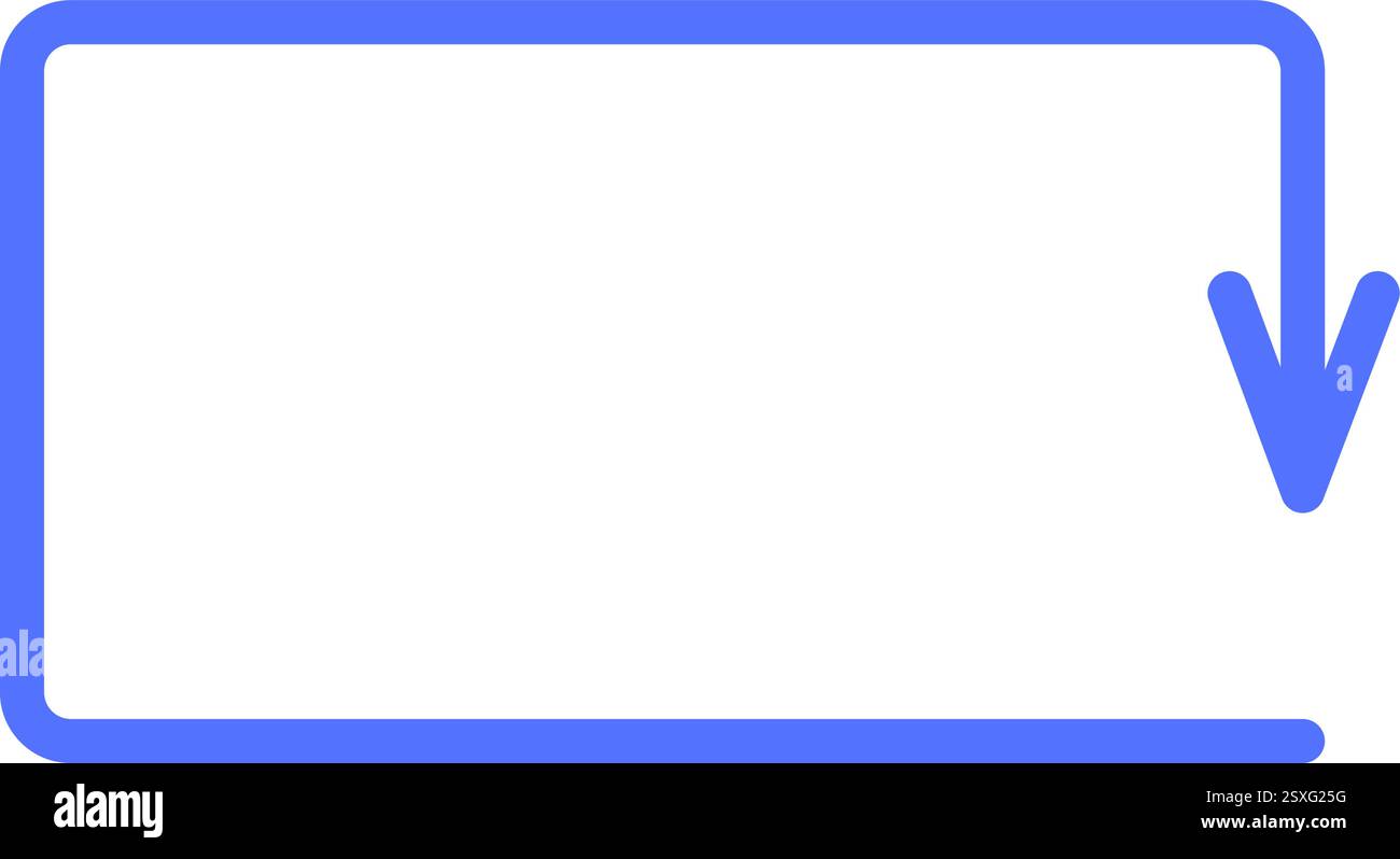 Downward step Stock Vector Images - Alamy