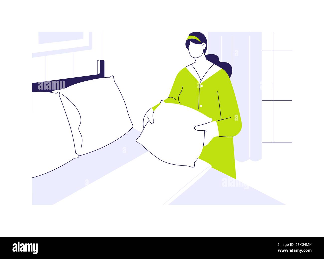 Housekeeping abstract concept vector illustration Stock Vector Image ...
