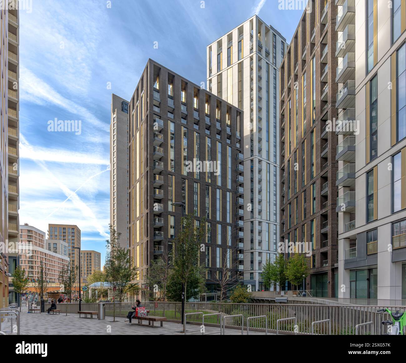 New open spaces in the centre of Lewisham. Surrounded by smart new ...