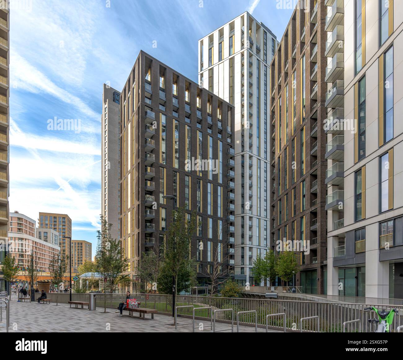 New open spaces in the centre of Lewisham. Surrounded by smart new ...