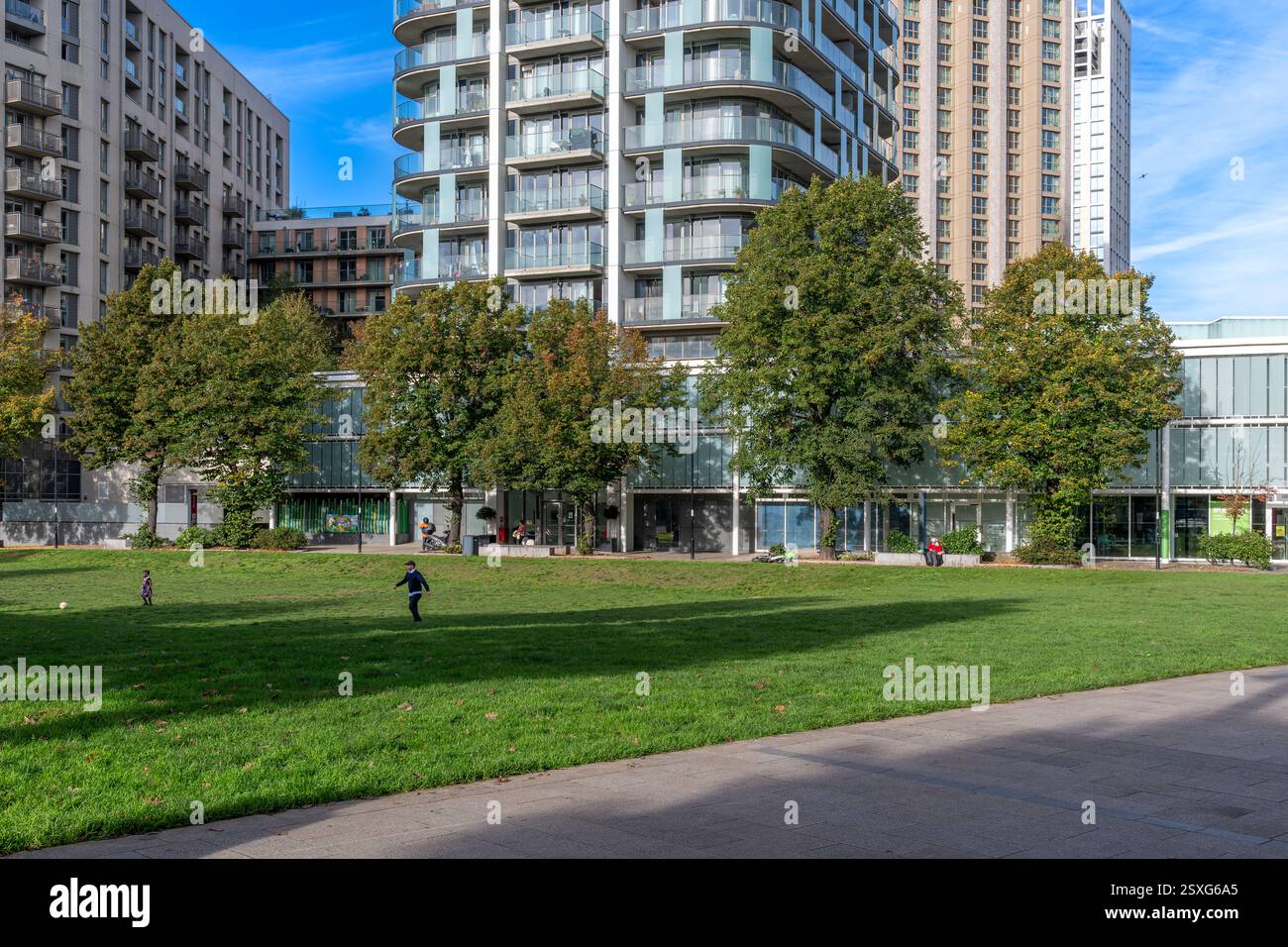 New open spaces in the centre of Lewisham. Surrounded by smart new ...