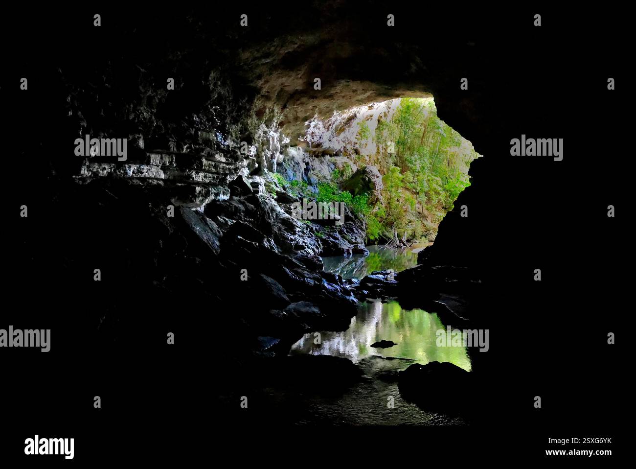 The Rio Frio Caves in the Mountain Pine Ridge Forest Reserve, Belize ...