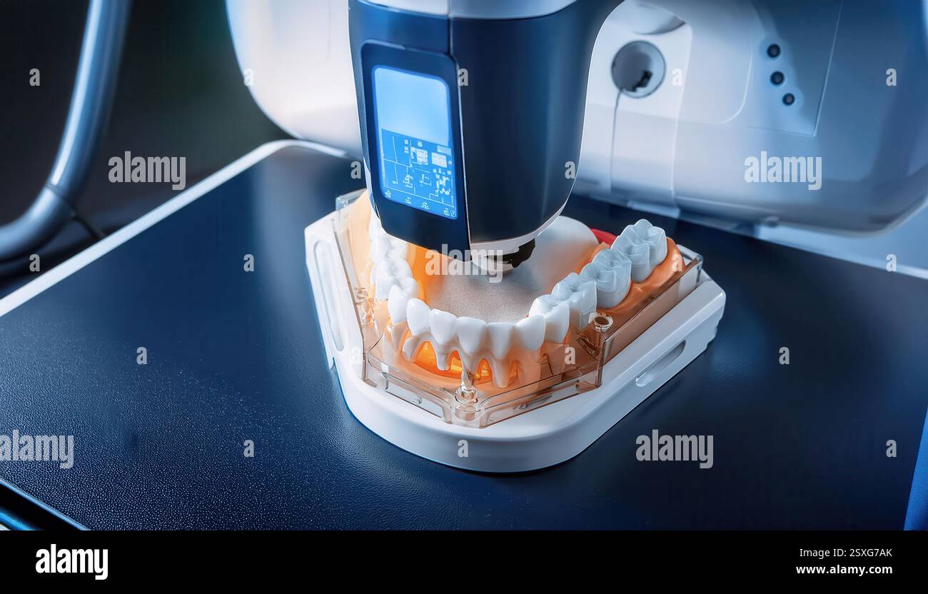 High tech device scans dental models to create accurate digital ...