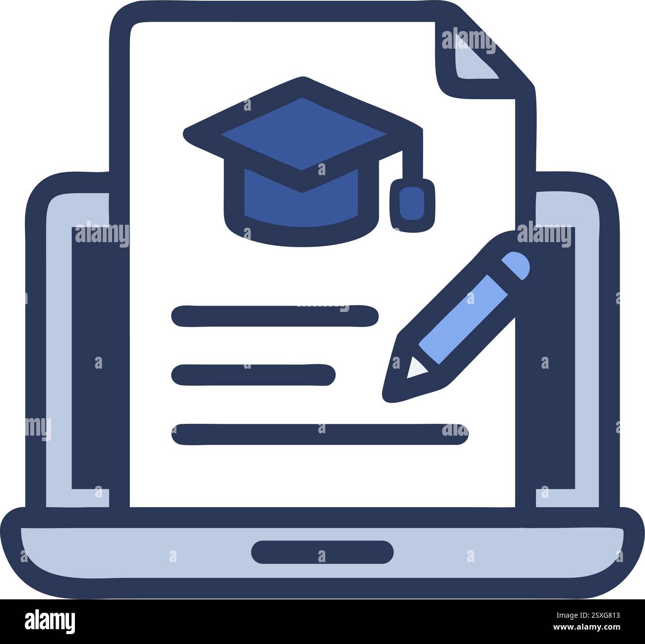 Student Visa Official Documents Icon Stock Vector Image & Art - Alamy