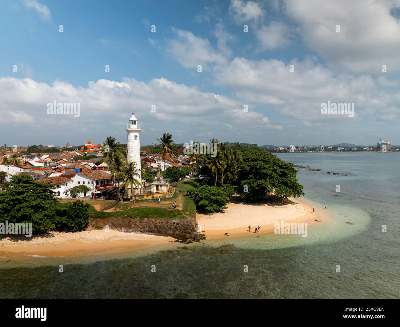 Aerial view of Galle Dutch Fort in Sri Lanka Stock Photo - Alamy
