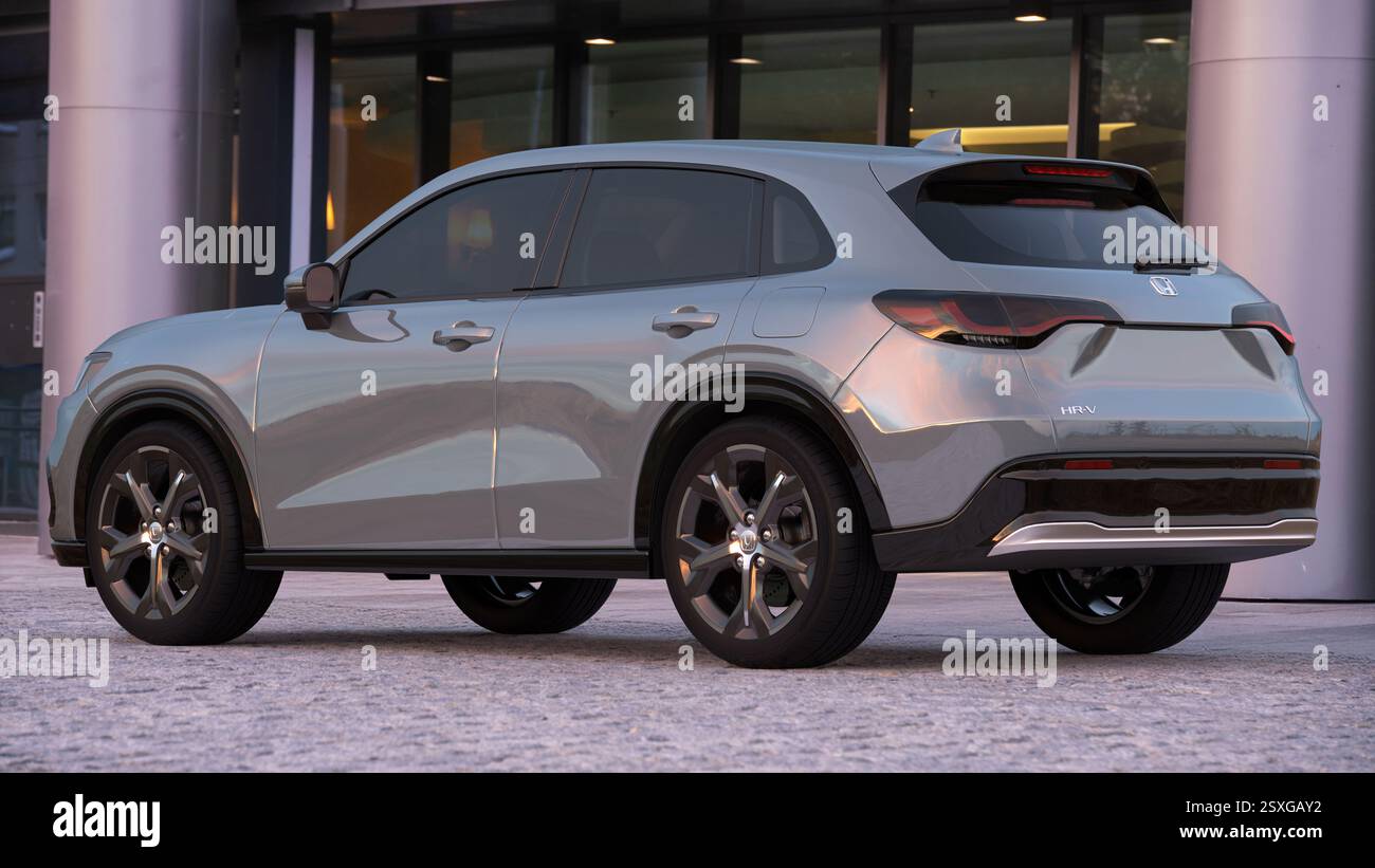 White honda hr v hi-res stock photography and images - Alamy