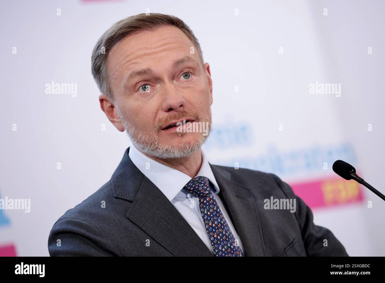 Christian Lindner, FDP, PK nach der Bundestagswahl, DEU, Berlin, 24.02. ...