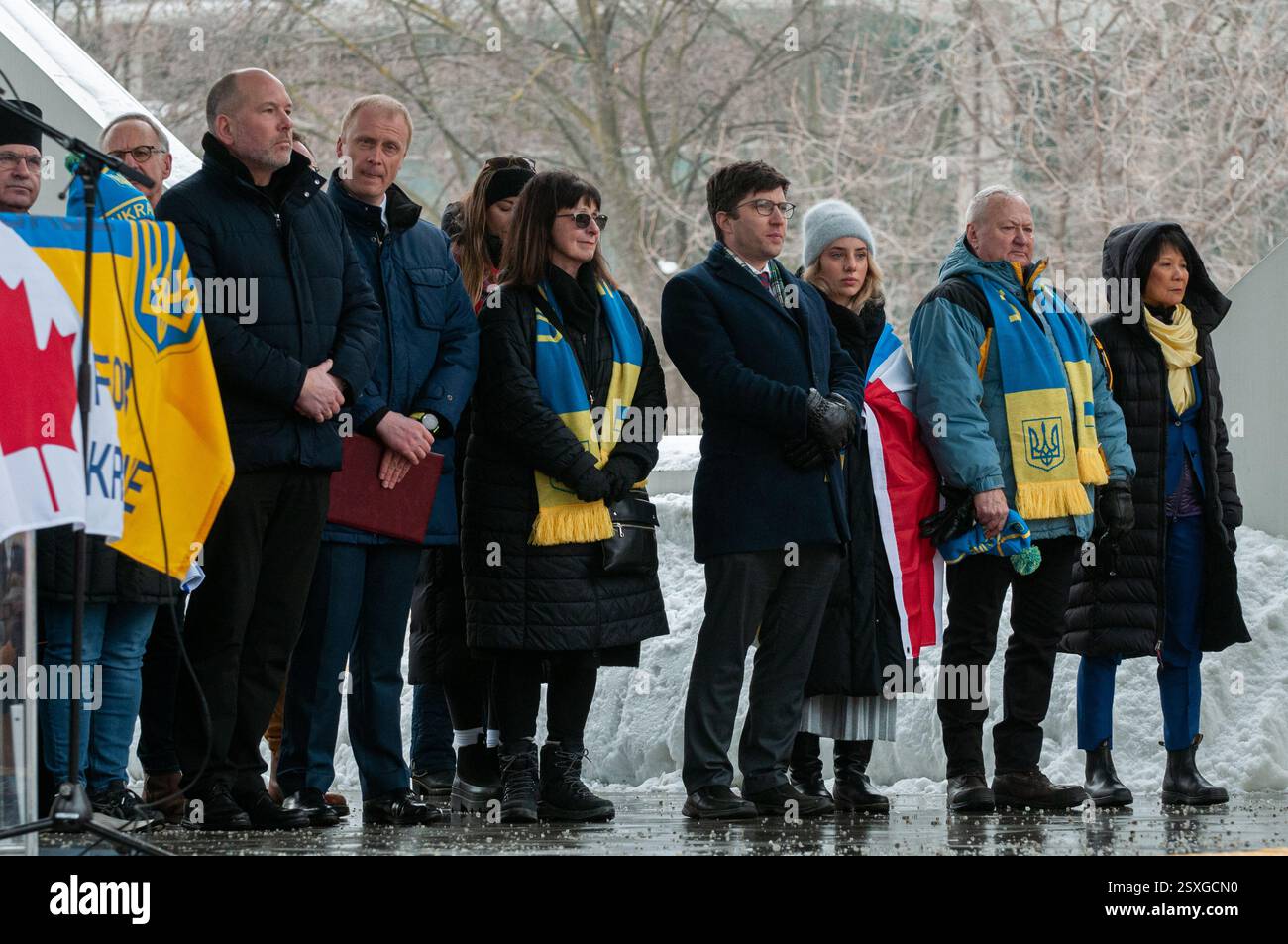 Toronto, ON, Canada – February 23, 2025: Olivia Chow, major of Toronto ...