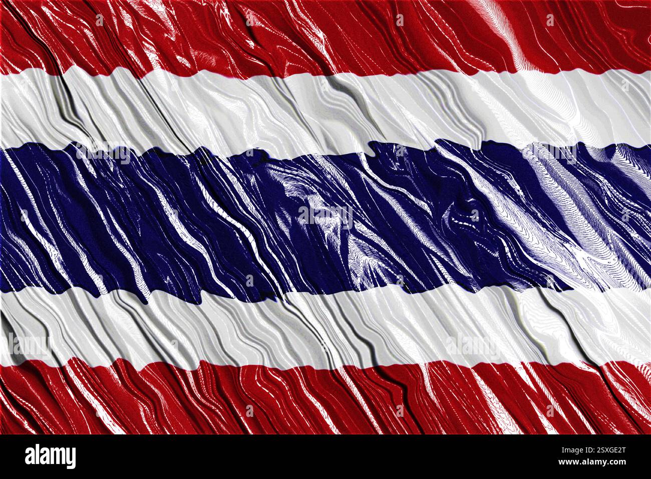Elegant thai flag Stock Vector Images - Alamy