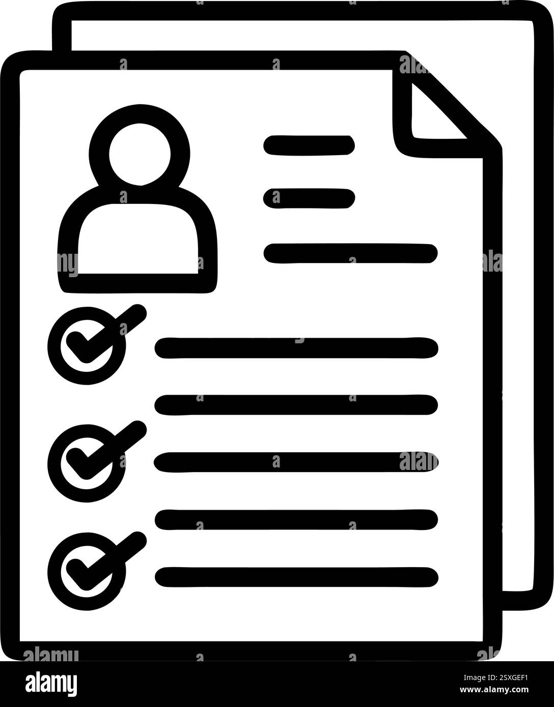 Profile approval Black and White Stock Photos & Images - Alamy