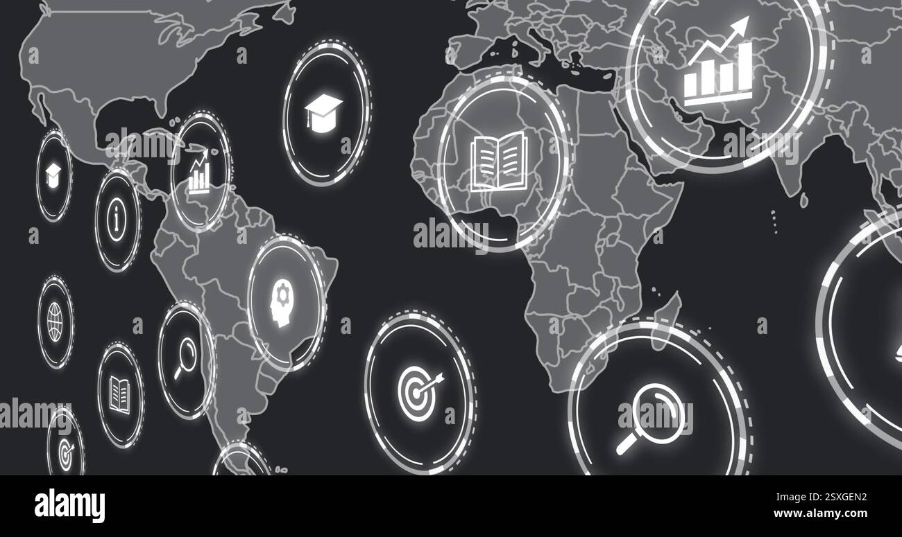 Digital business world concept hi-res stock photography and images - Alamy