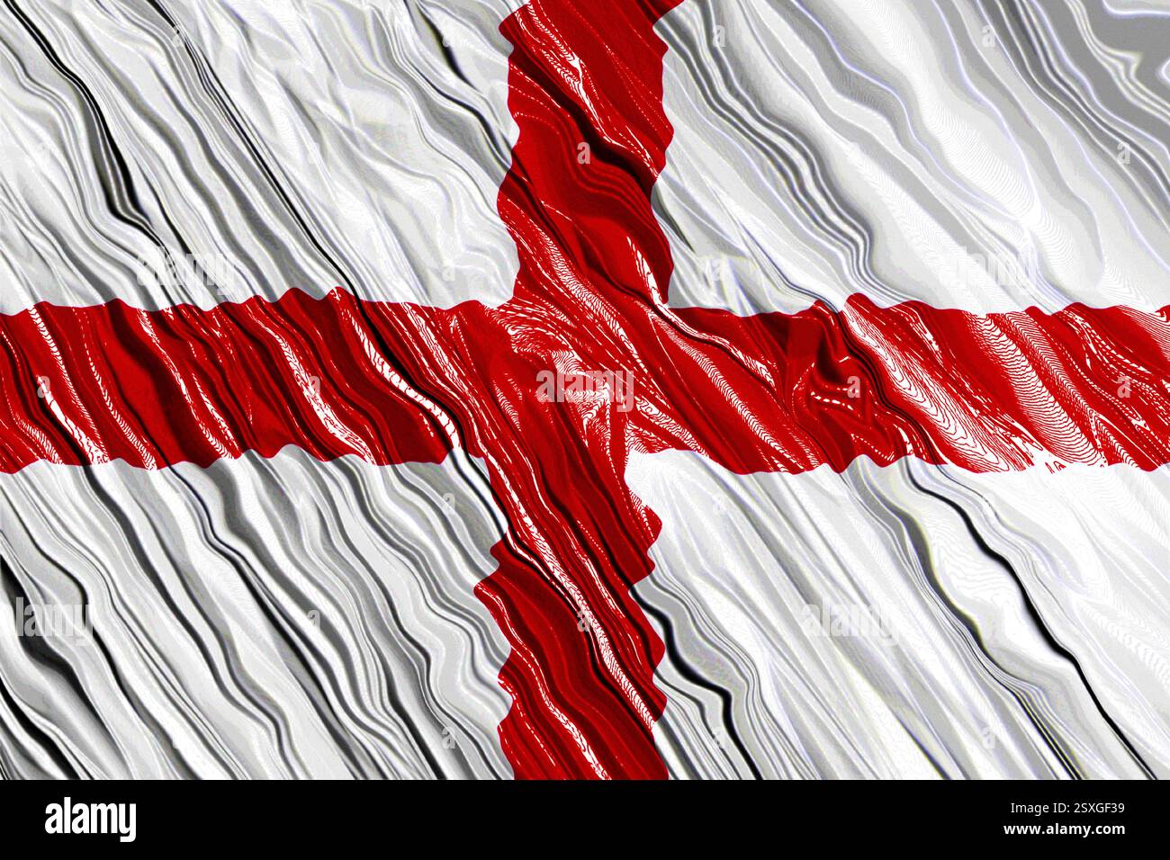 Lustrous silk fabric texture with British flag design Stock Vector ...