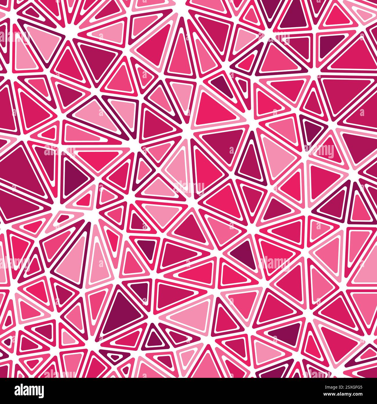 Background with triangles pattern. Rounded solid shapes in frames ...