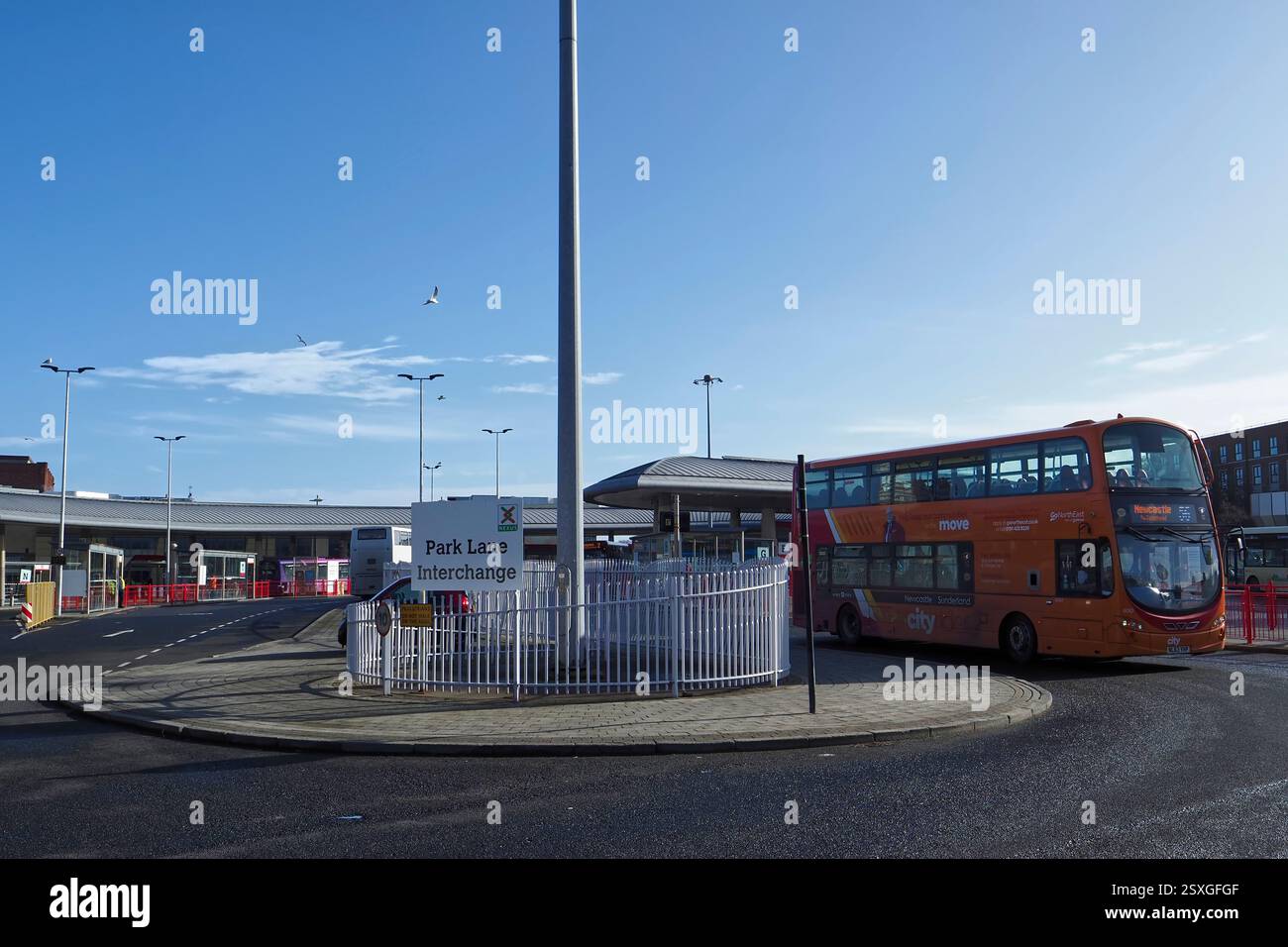 Park Lane Interchange, transport hub,Sunderland,England,UK Stock Photo ...