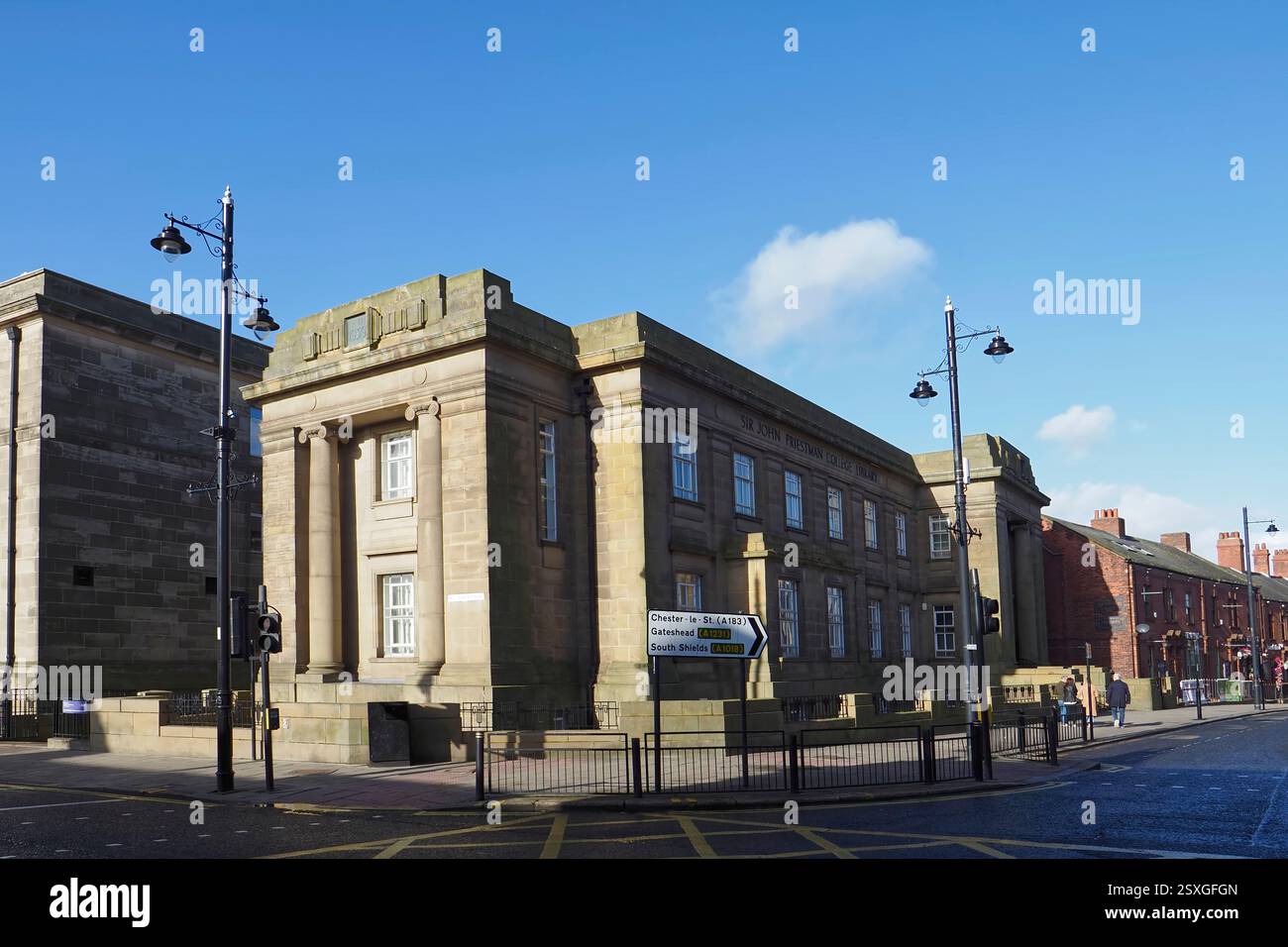 Sir john priestman college library hi-res stock photography and images ...