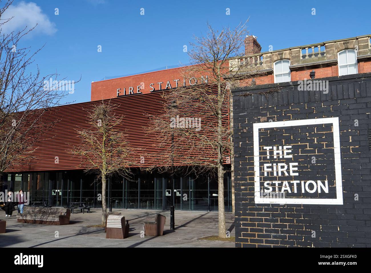 the Fire Station performance venue, Sunderland city centre,England,UK Stock Photo - Alamy