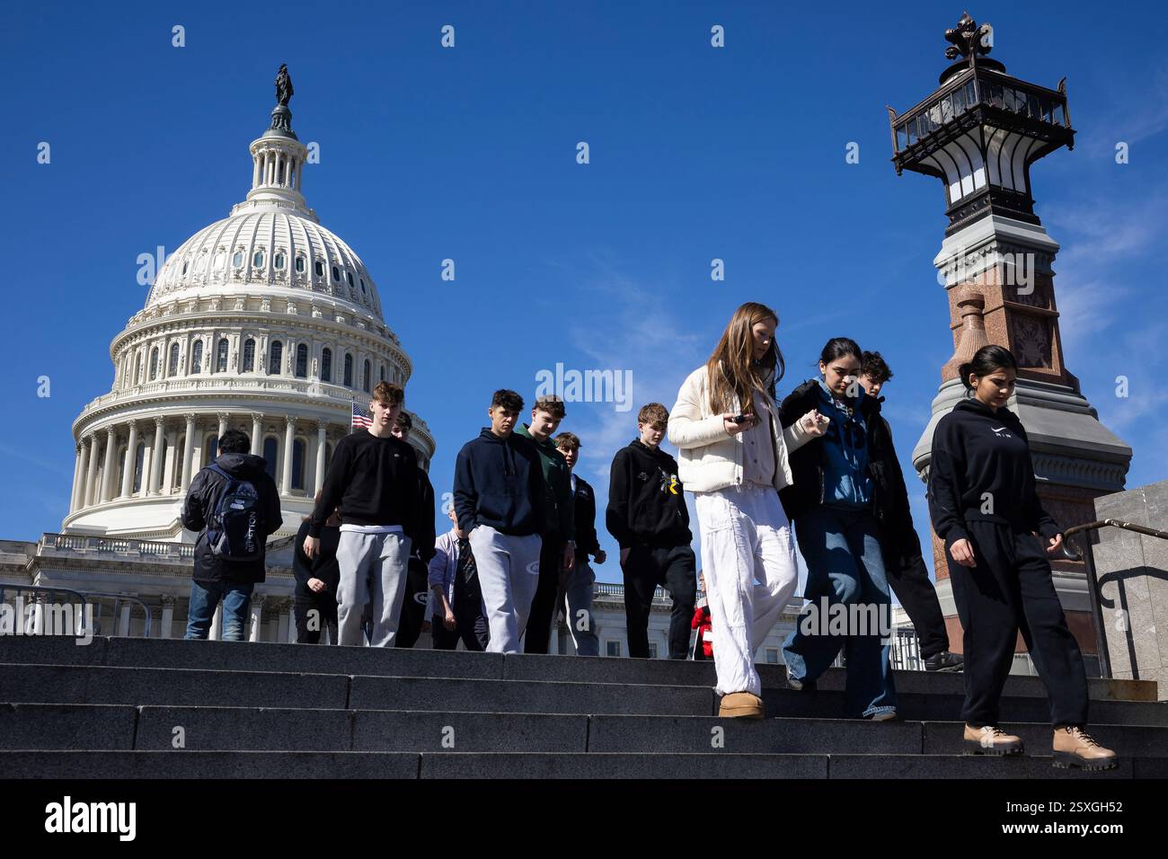 The U.S. Capitol building is seen Feb. 24, 2025. (Francis Chung ...