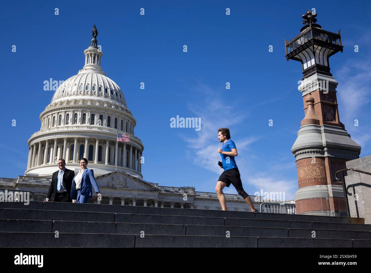 The U.S. Capitol building is seen Feb. 24, 2025. (Francis Chung ...