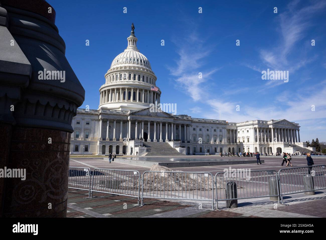 The U.S. Capitol building is seen Feb. 24, 2025. (Francis Chung ...