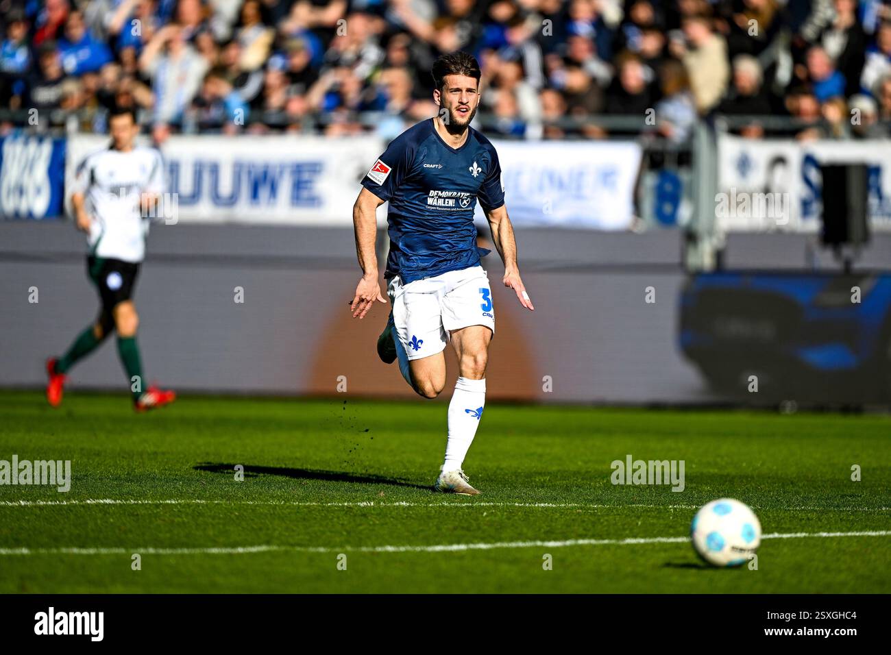 Darmstadt, Deutschland. 23rd Feb, 2025. Killian Corredor (SV Darmstadt ...