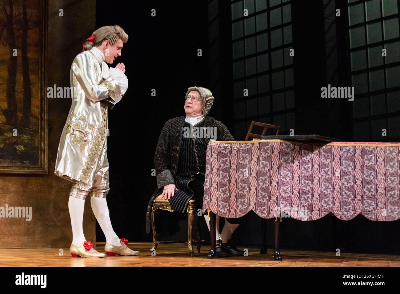 London, 24 February 2025, Stephen Hagan as Frederick and Brian Cox as ...