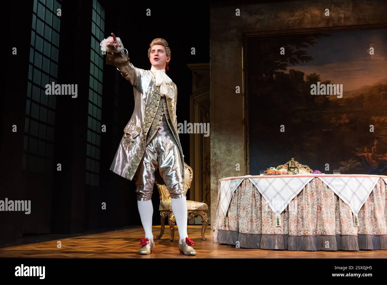 London, 24 February 2025, Stephen Hagan as Frederick in The Score at ...
