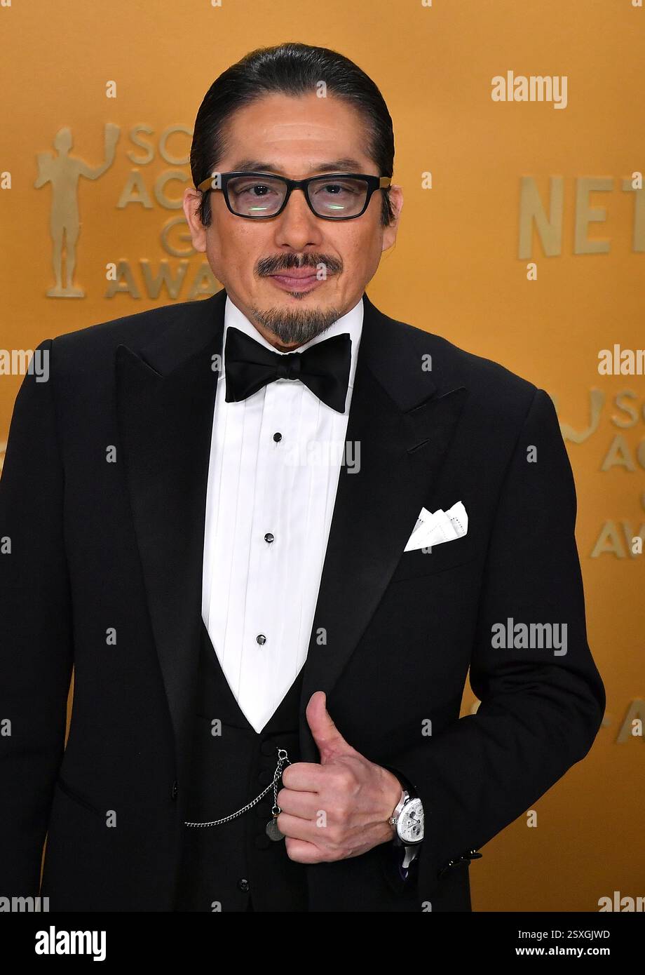 Hiroyuki Sanada attends the 31st Annual Screen Actors Guild Awards at ...