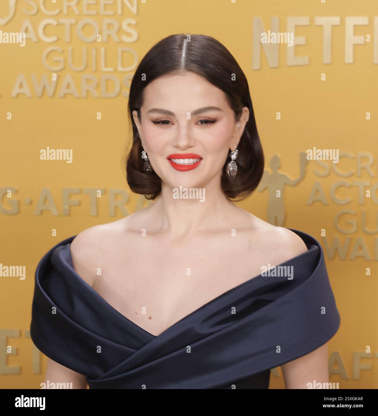 Selena Gomez attends the 31st Annual Screen Actors Guild Awards at ...