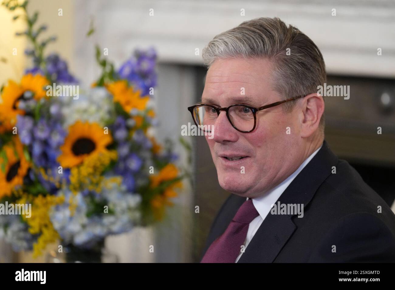 Prime Minister Sir Keir Starmer hosts a reception for members of the ...