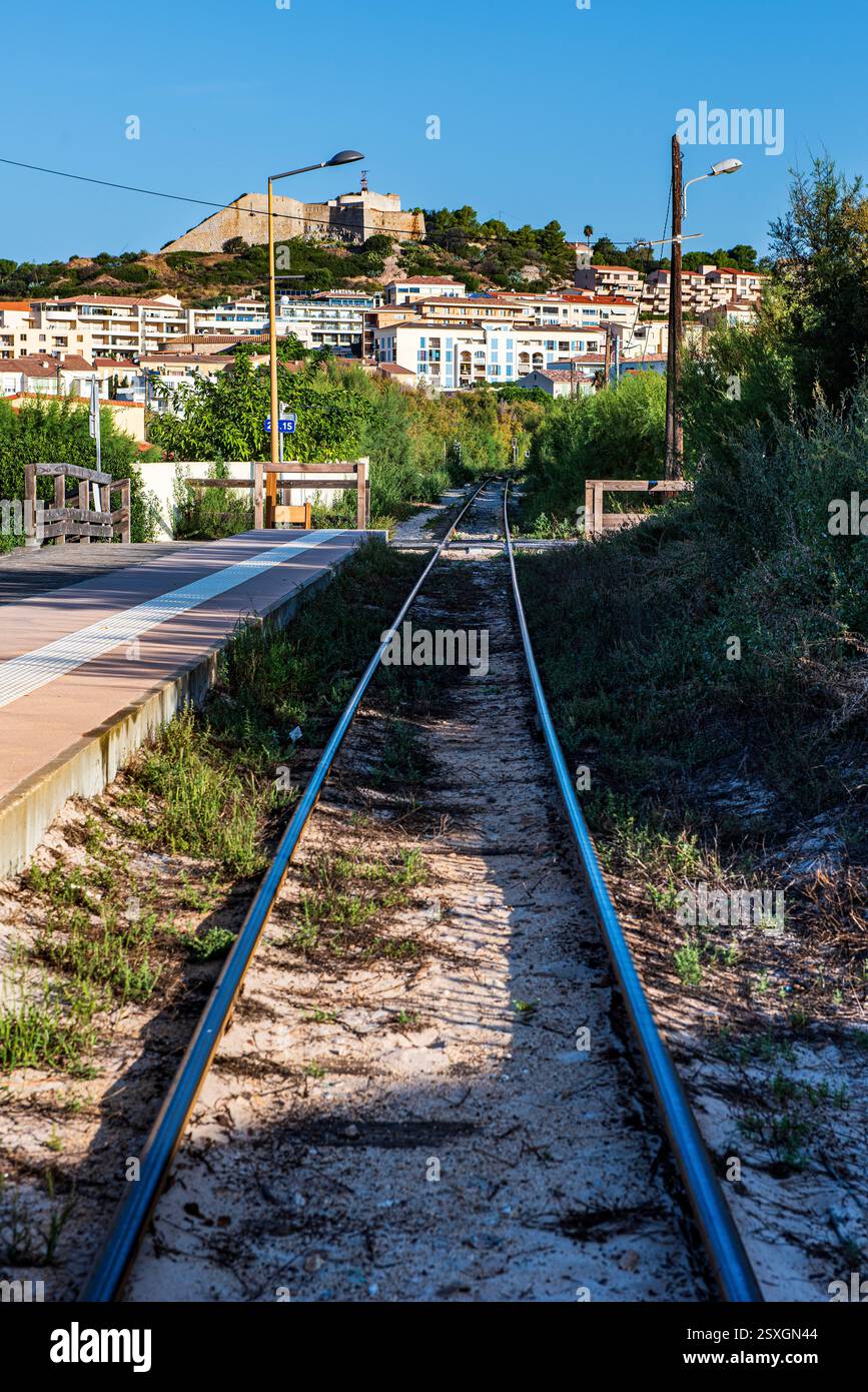 Calvi rail station hi-res stock photography and images - Alamy