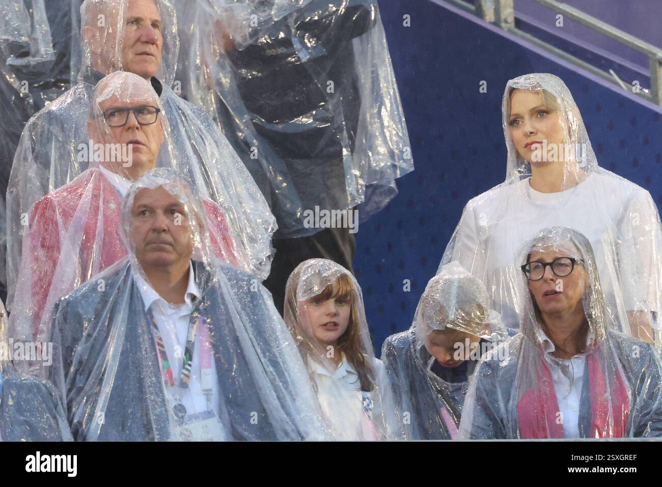 July 26th, 2024 - Paris, France: Prince Albert II of Monaco with his ...