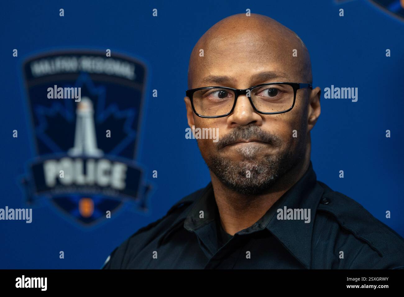 Halifax, Canada. 24th Feb, 2025. Constable Martin Cromwell of the ...