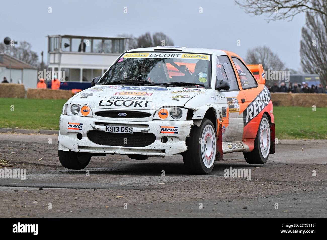 David Bonning, Ford Escort RS Cosworth, Group A, Not a dramatic jump ...
