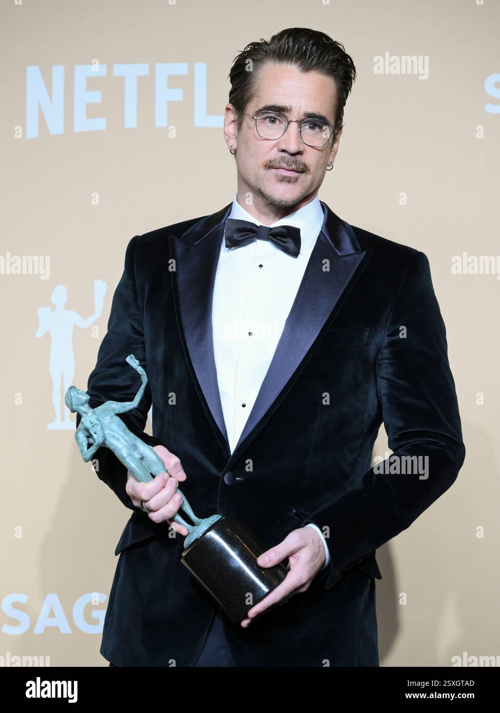 February 23, 2025, Los Angeles, California, USA: Colin Farrell attends ...