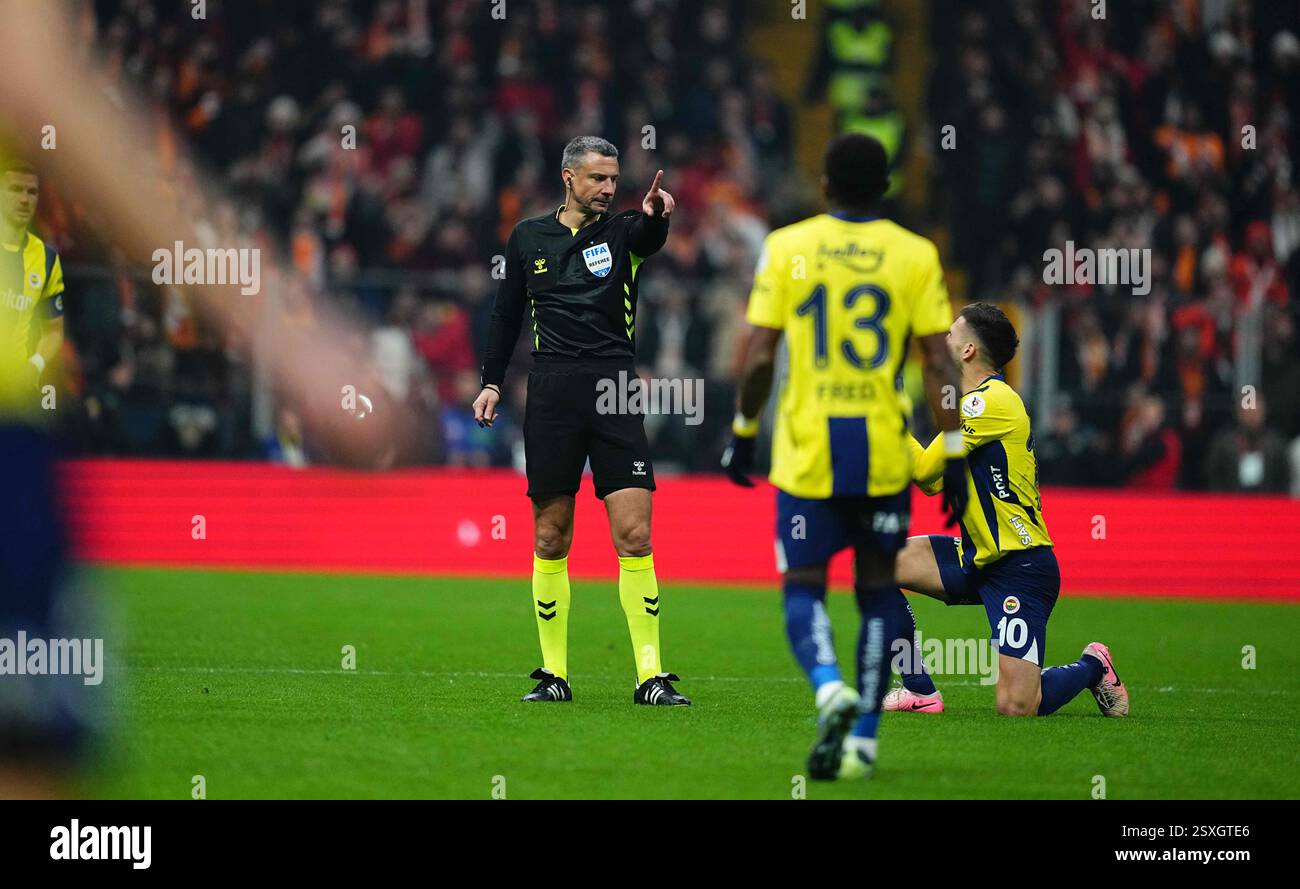 Rams Park, Istanbul, Turkey. 24th Feb, 2025. Slavko Vincic // during a ...