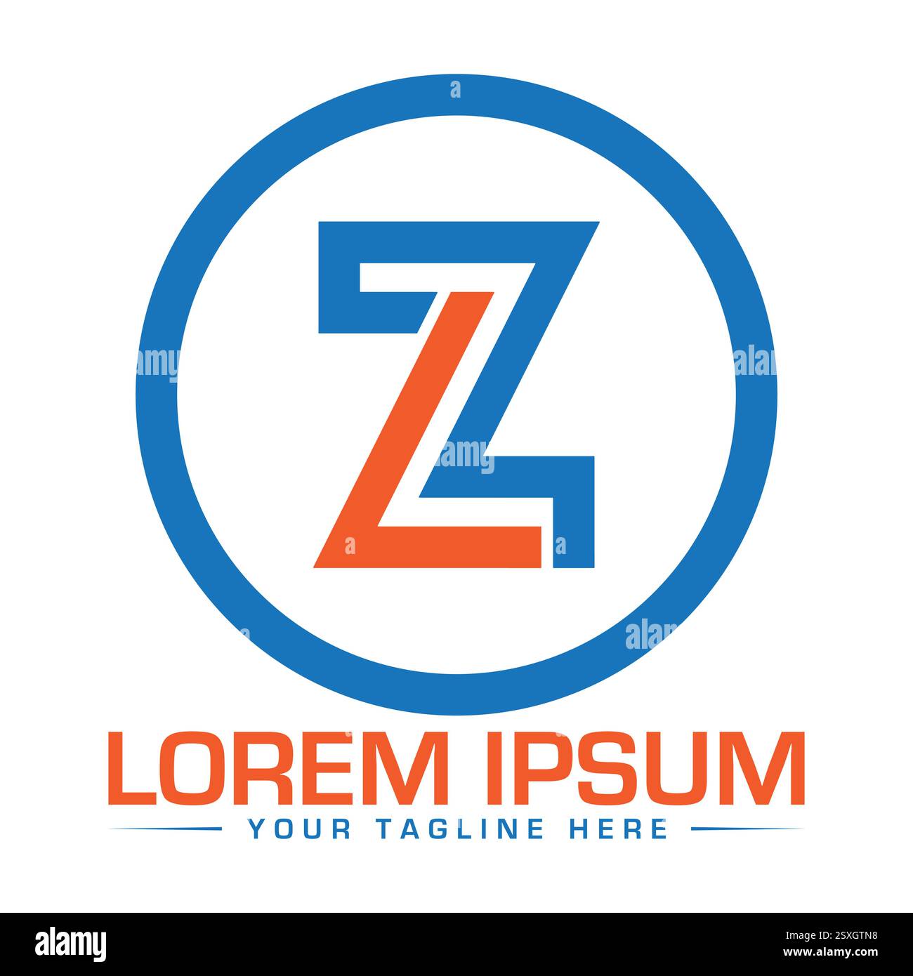 Z Letter Logo Design Stock Vector Image & Art - Alamy